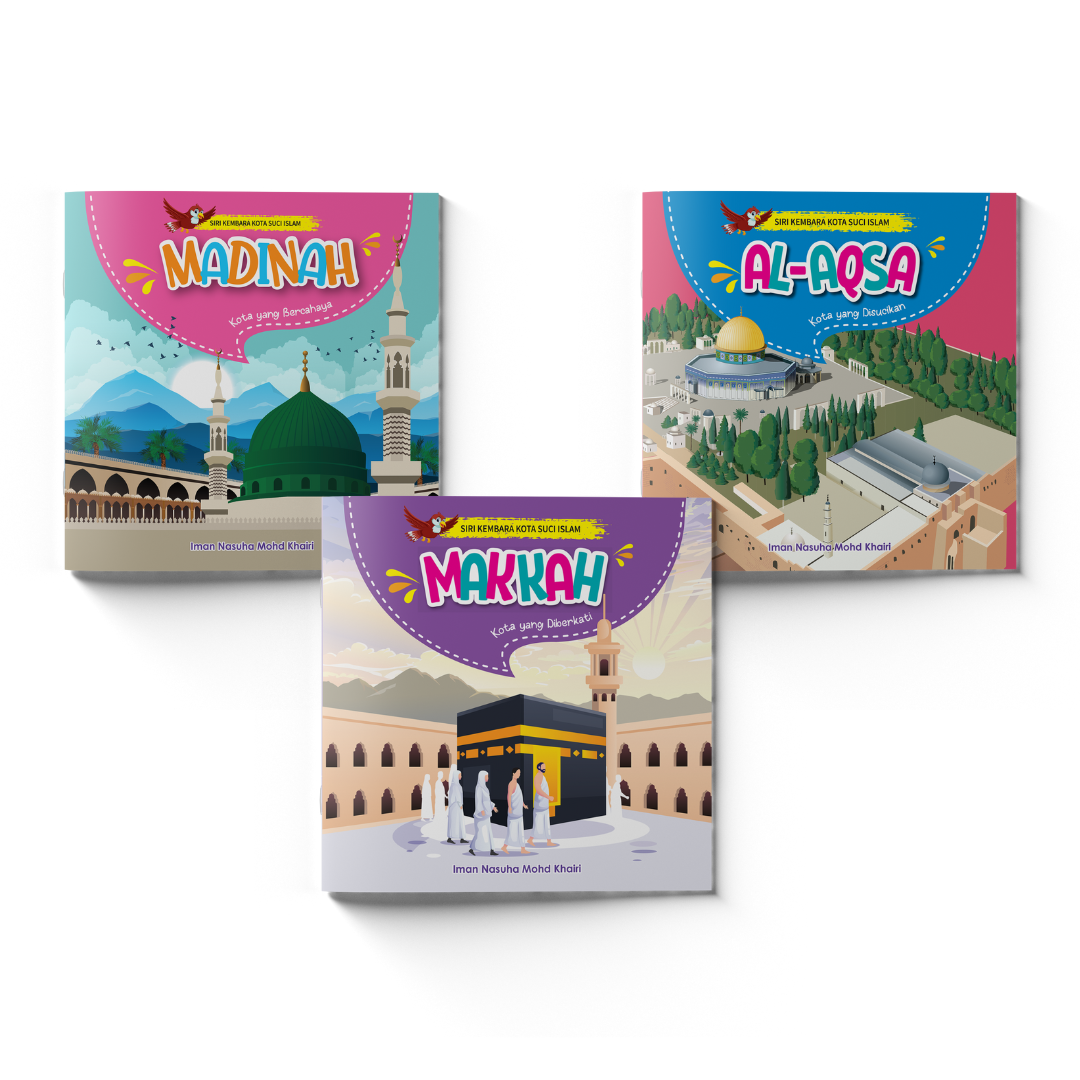 Kombo Siri Kembara Kota Suci Islam | Makkah + Madinah + Al-Aqsa – arasmega.com